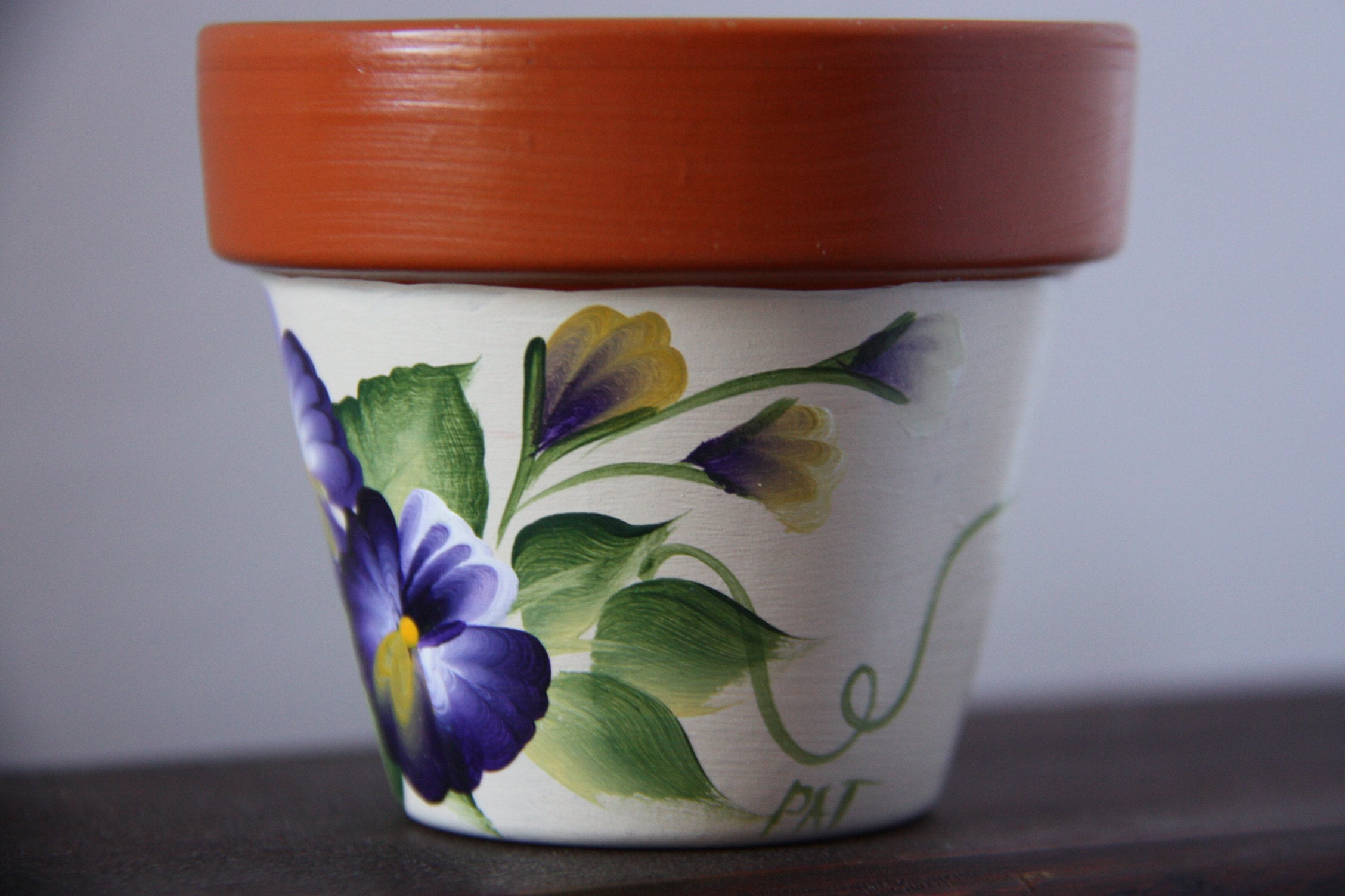 Mini Hand Painted Flower Pots Succulent Pot Flower Pot Party | Etsy