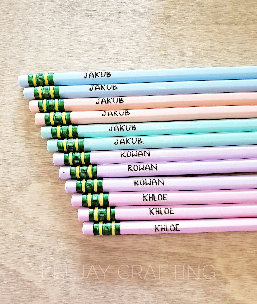 Personalized #2 Pencils, Custom Engraved Pencils, Back to School ...