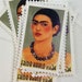 Frida Kahlo Postage Stamps 10 Unused Vintage Postage Stamps 34 Cents ...