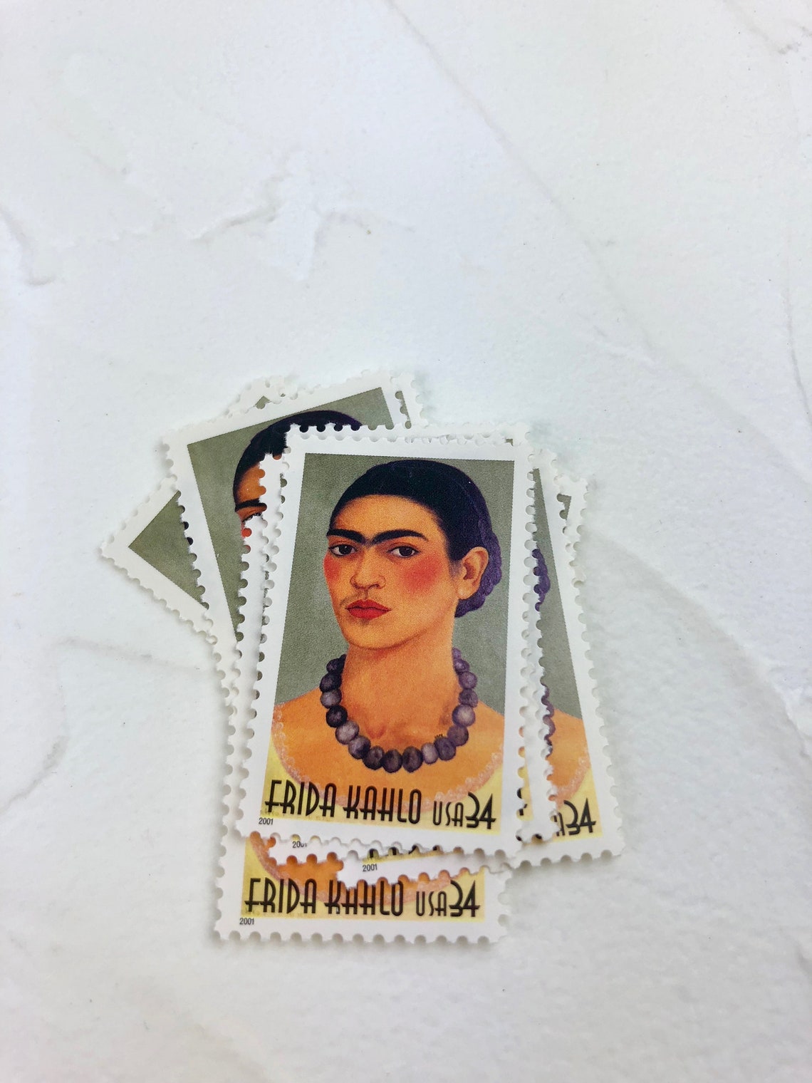 Frida Kahlo Postage Stamps 10 Unused Vintage Postage Stamps | Etsy