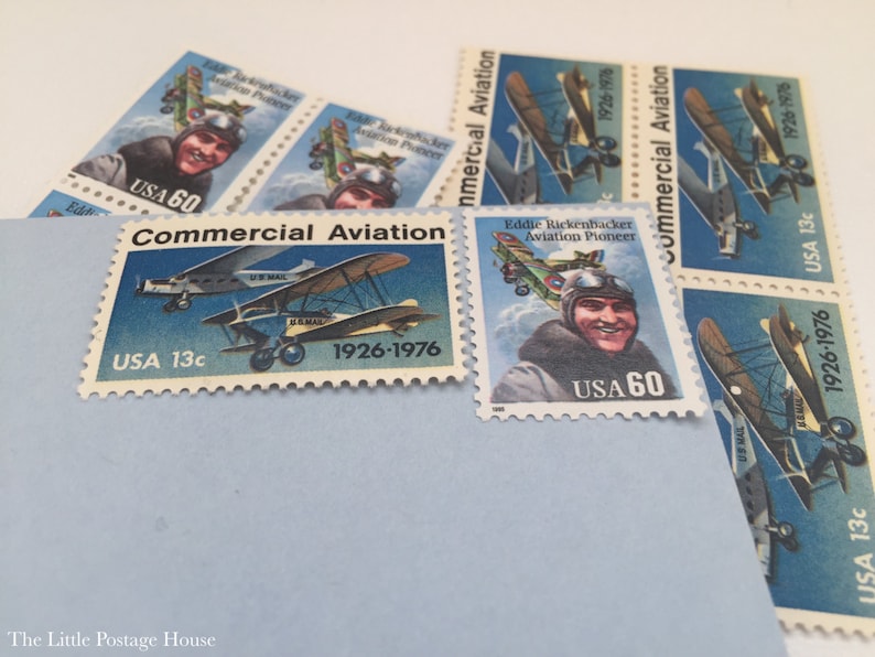 Aviation Vintage Stamps Unused Postage Stamps for 5 - Etsy