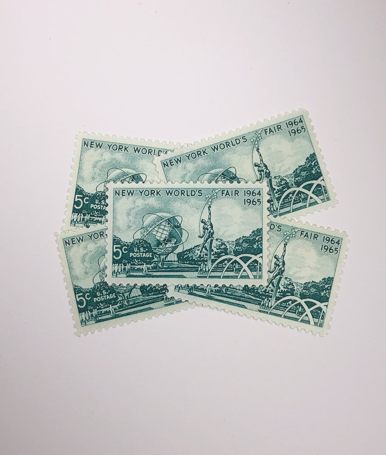 New York World Fair Stamps 10 Unused Vintage Postage Stamps | Etsy