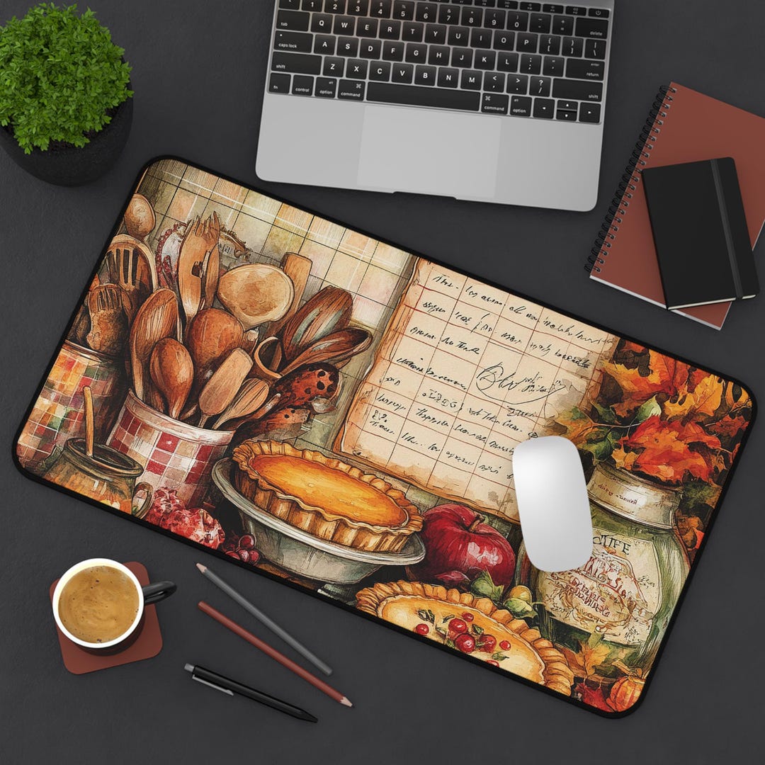 Customizable Desk Mat, Personalized Neoprene Mouse Pad for Home Office ...