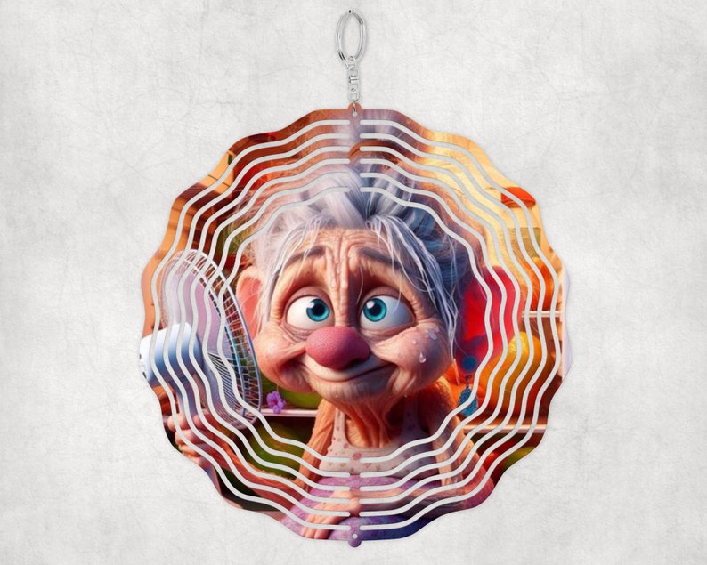 Funny Granny Wind Spinners - Etsy