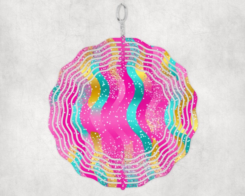 Glitter Pink Summer Wind Spinners - Etsy