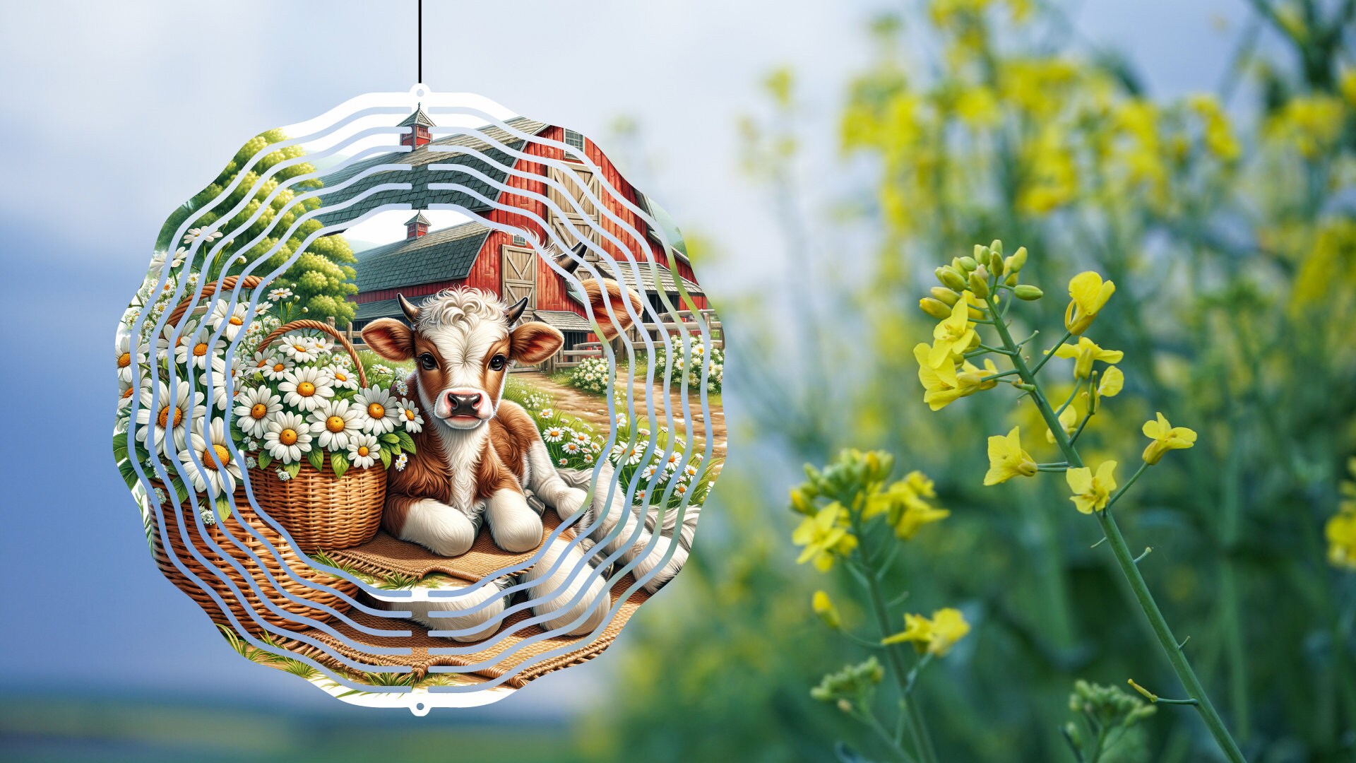 Farm Animals Wind Spinner - Etsy