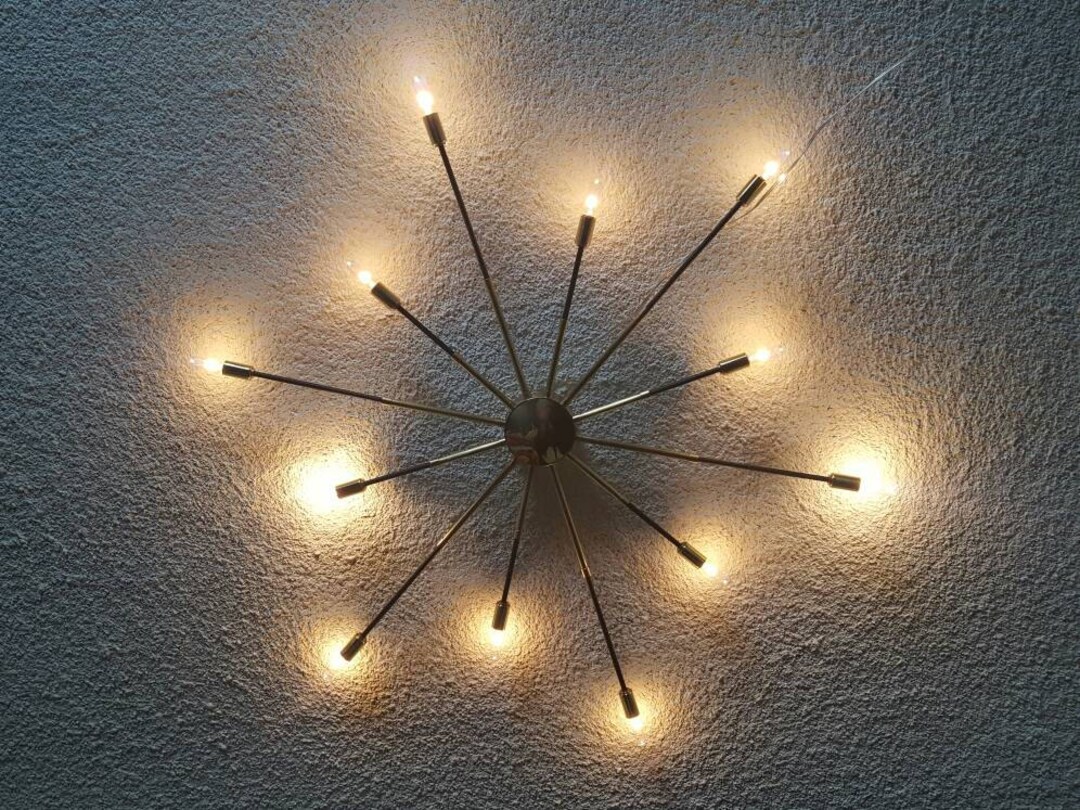 Multi Arm Star Chandelier - Etsy