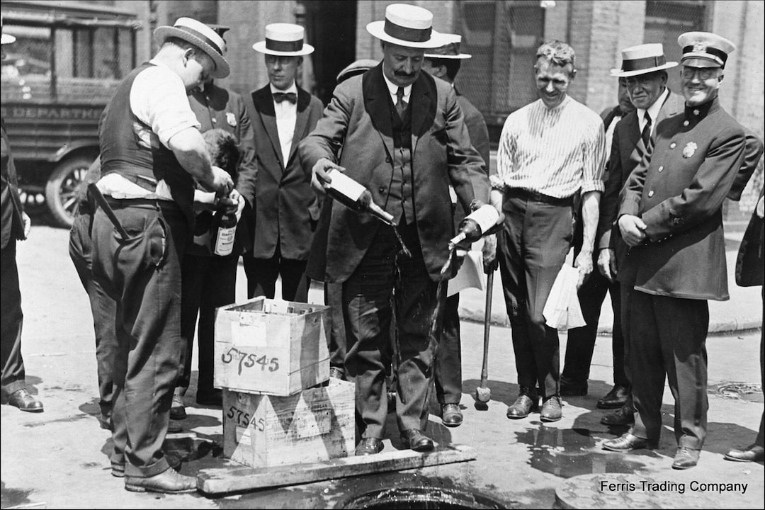 Prohibition Raid - Liquor - Bust - 18th Amendment - Repeal - Bar ...