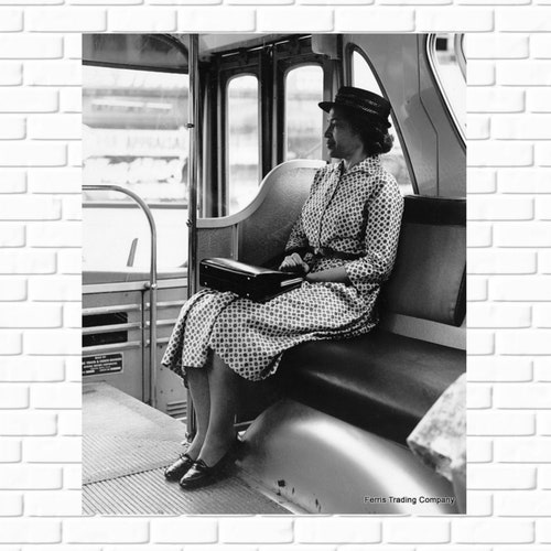 Rosa Parks 1955 Fingerprinting Photo Civil Rights - Etsy