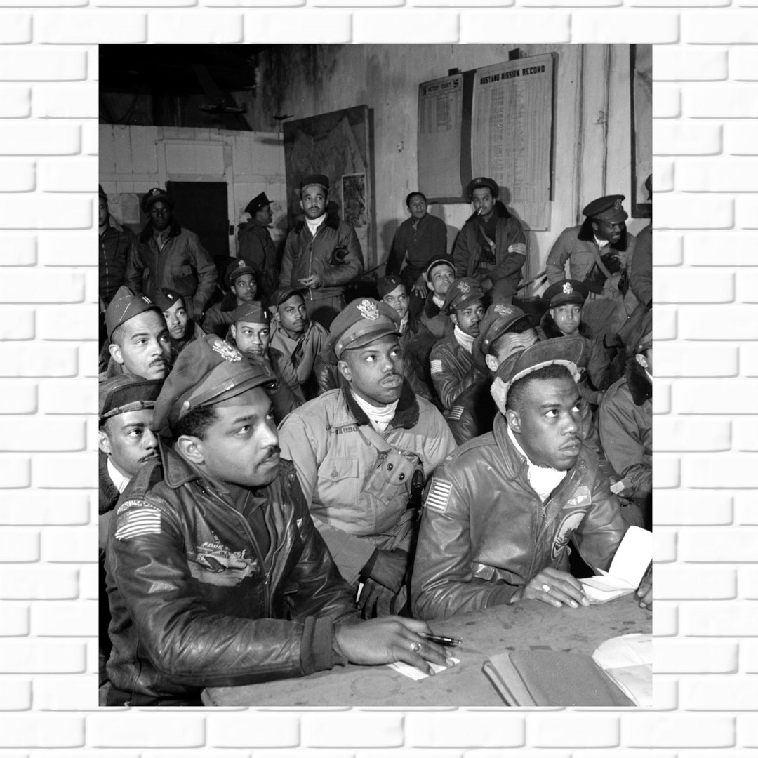Tuskegee Airmen Photo: Black History, African American Decor - Etsy