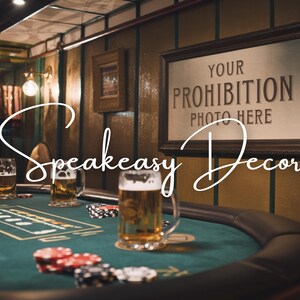 Prohibition Bust Photo 1920s Speakeasy Whiskey Liquor Beer Man Cave ...