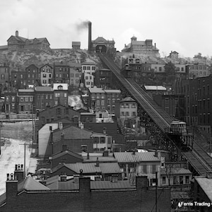 Cincinnati - OH - Mt. Adams Incline - 1905 - Photograph - Ohio ...