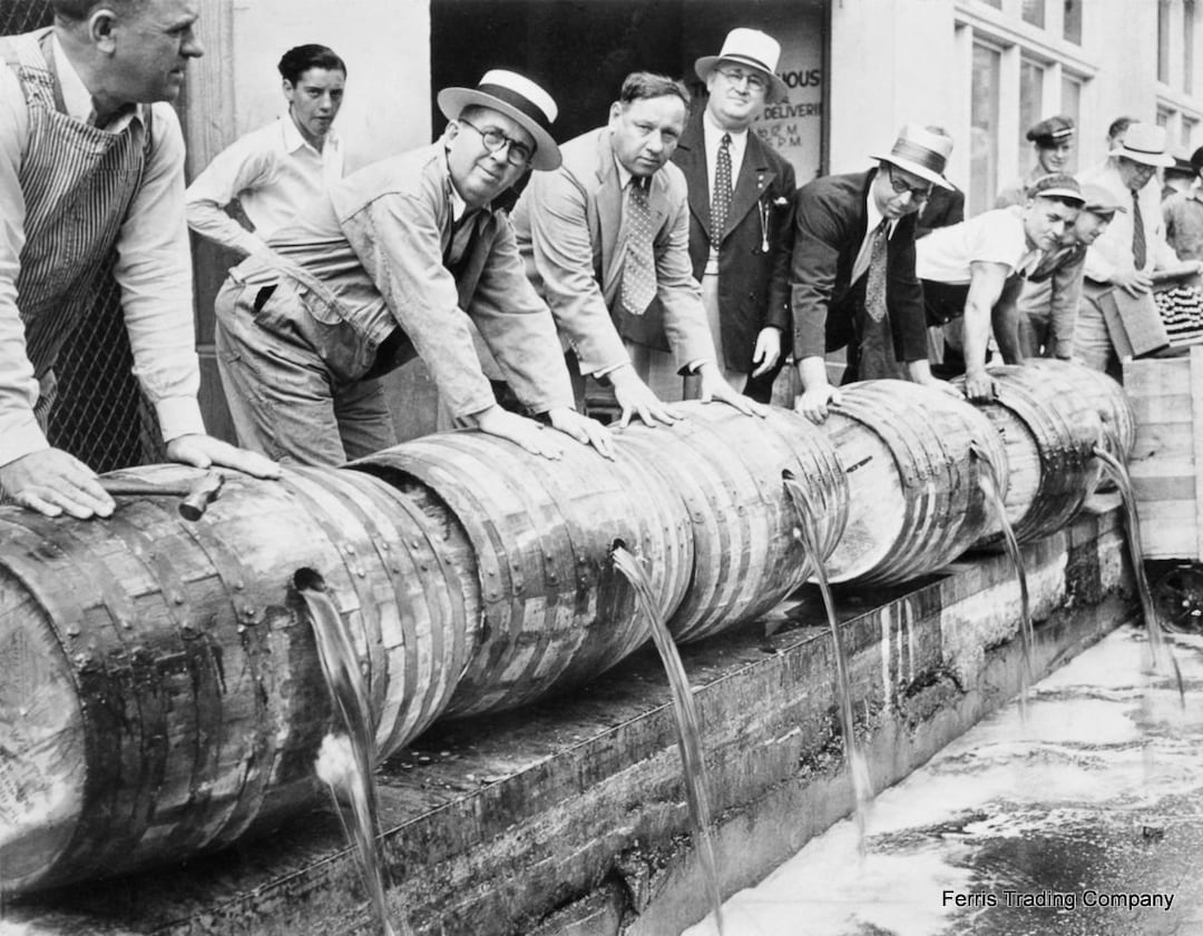 Prohibition Raid - Liquor - Bust - 18th Amendment - Repeal - Bar ...