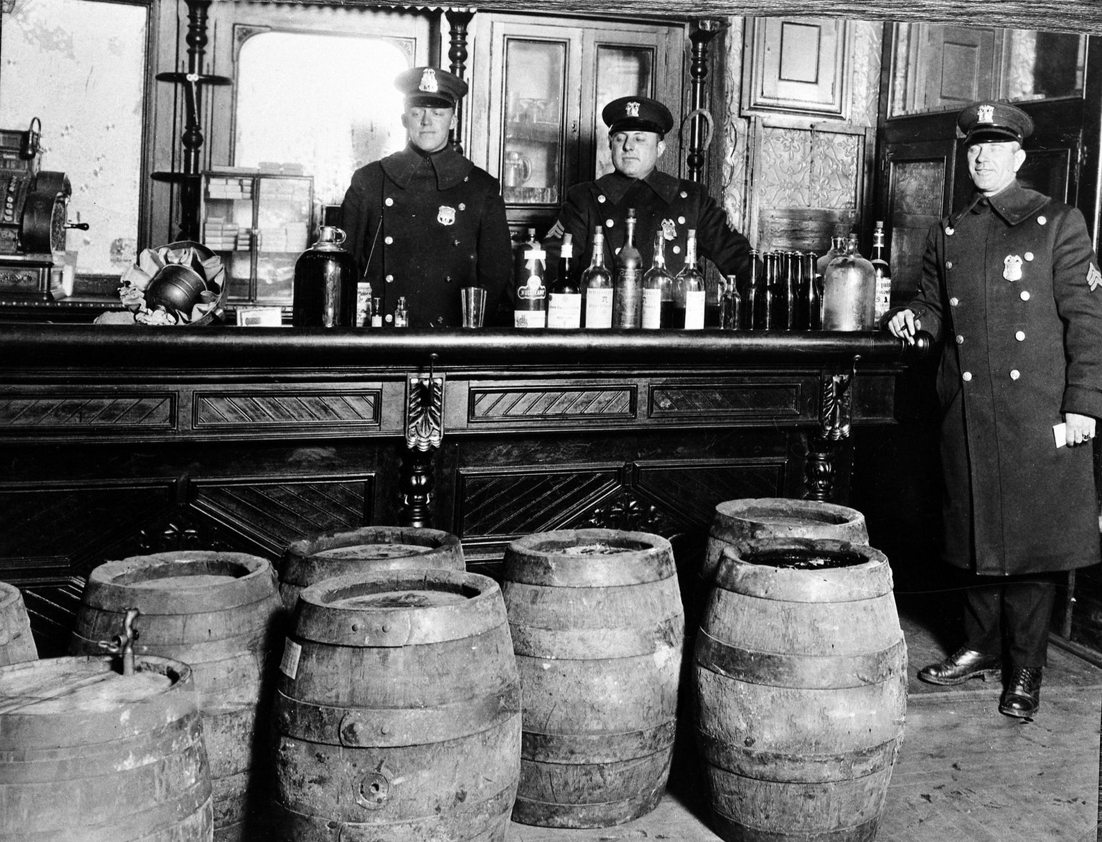 Prohibition Police Print : Funny Cop Gift - Speakeasy Bar Decor - Etsy