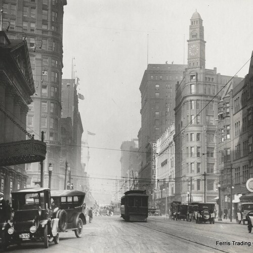 Cleveland Euclid Avenue Photo 1918 Ohio Photograph - Etsy