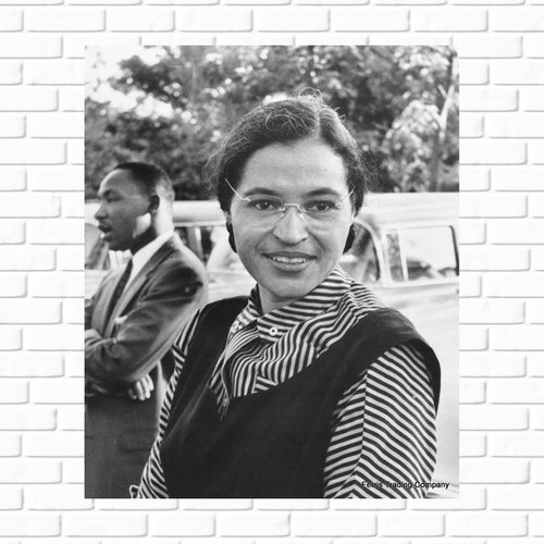 Rosa Parks 1955 Booking Photo Mugshot Photograph - Etsy