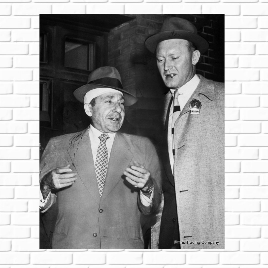 Frank Costello Murder Attempt Photo – 1957 Mafia Mobster Print - Etsy
