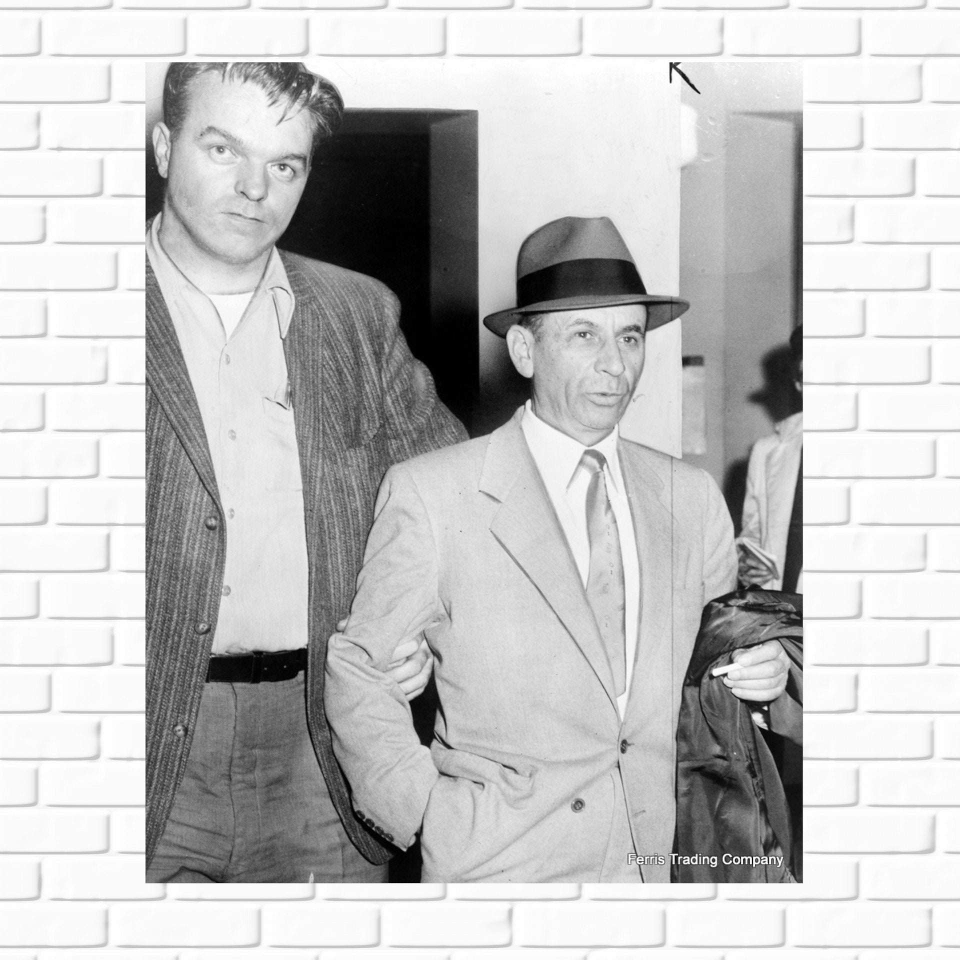 Lucky Luciano And Meyer Lansky