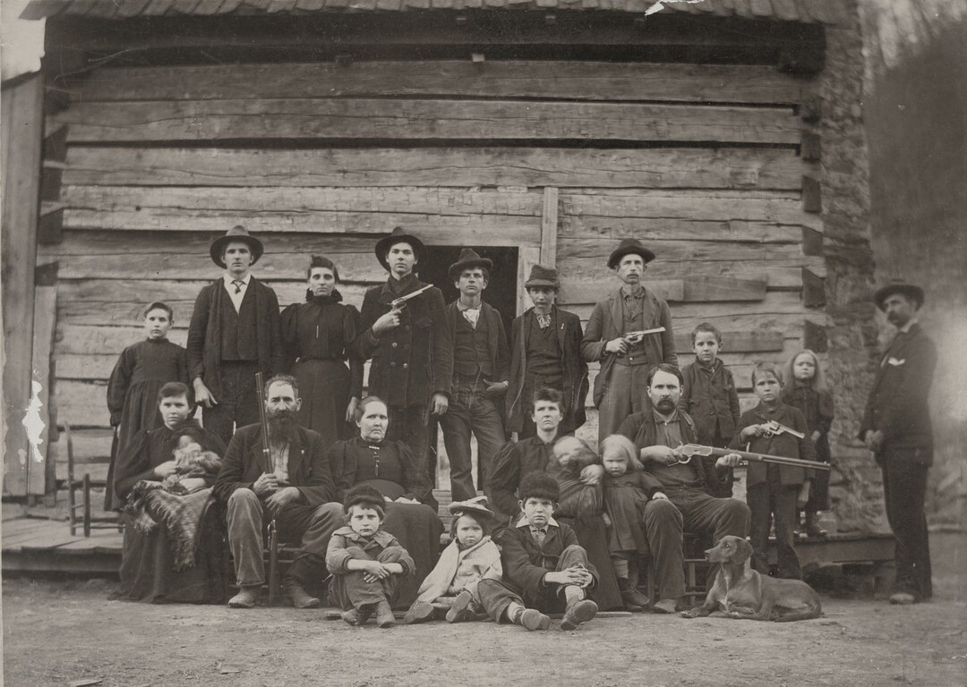 Hatfield Clan Photo: 1897 Appalachian History Print - Etsy