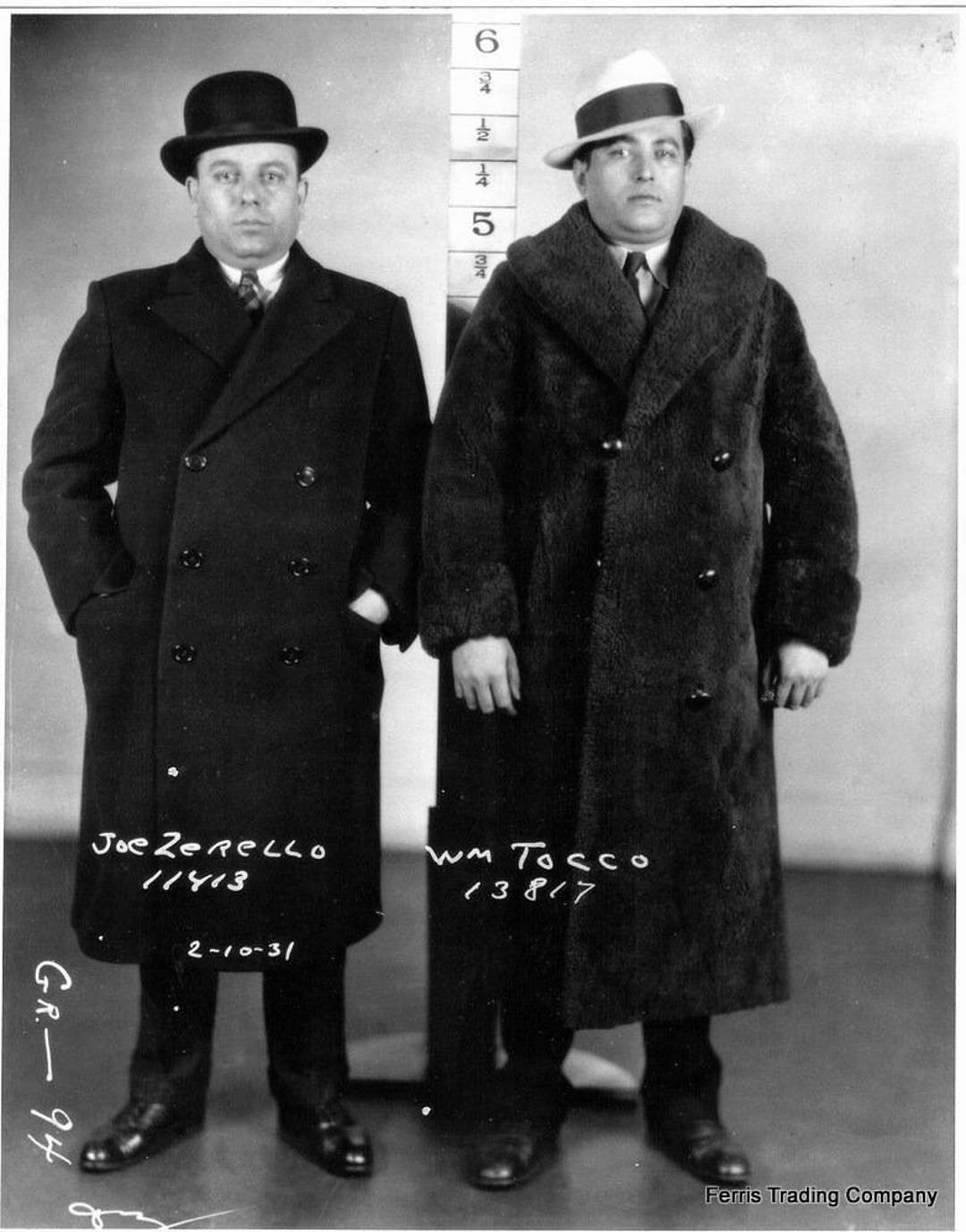 Joseph Zerilli - Detroit - 1931 - Photo - Joe Zerello - William Tocco ...