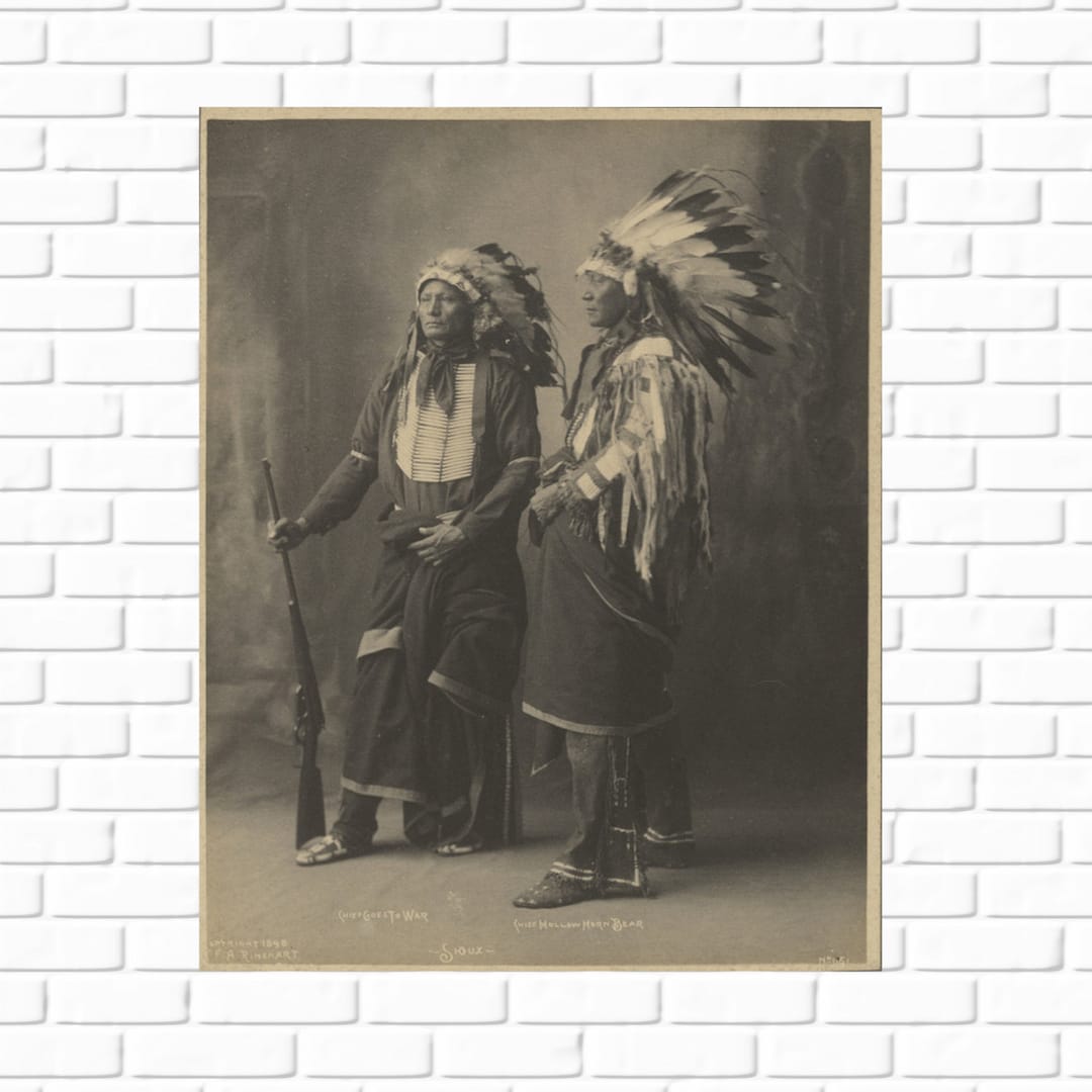 Native American Chief Goes to War and Chief Hollow Horn Bear Sioux ...