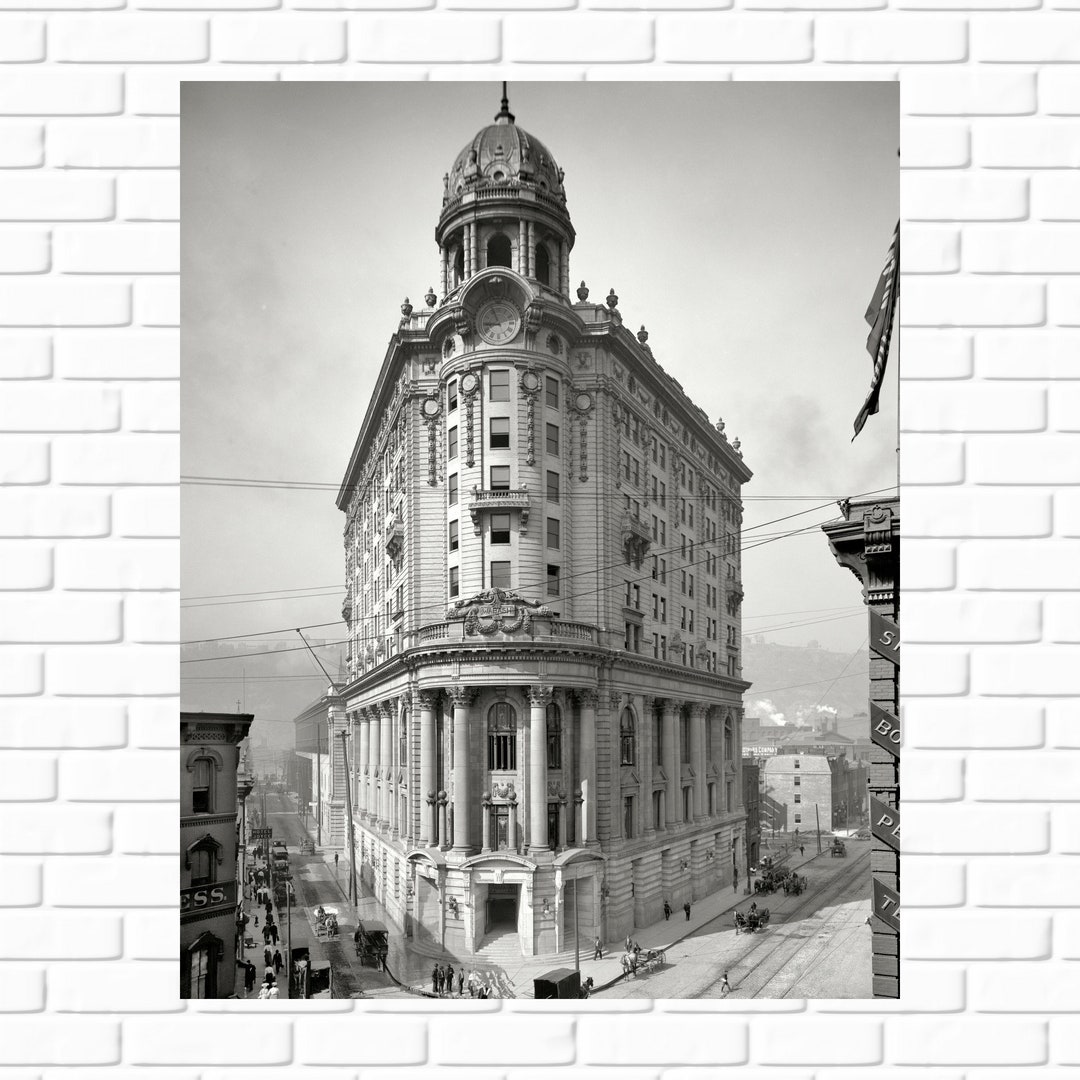 Pittsburgh, Pennsylvania - Wabash Terminal - 1905 - Railroad Station ...
