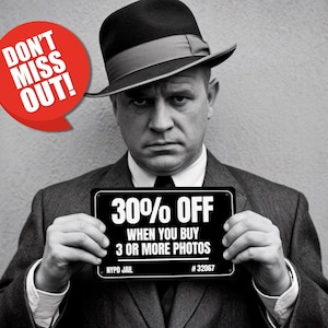 Al Capone Fingerprint Card - Rare Chicago Mafia History Print - Etsy