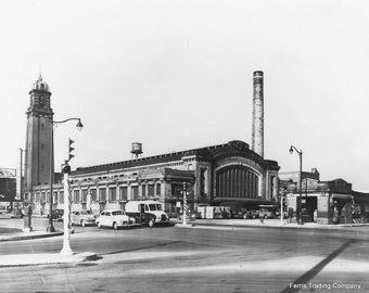 Cleveland Municipal Stadium 1950s Cleveland Ohio Art Panorama - Etsy