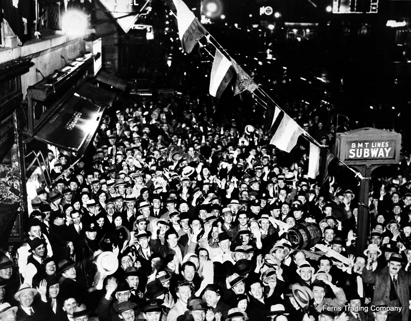Prohibition Repeal NYC Photo 1933 Celebration - Etsy