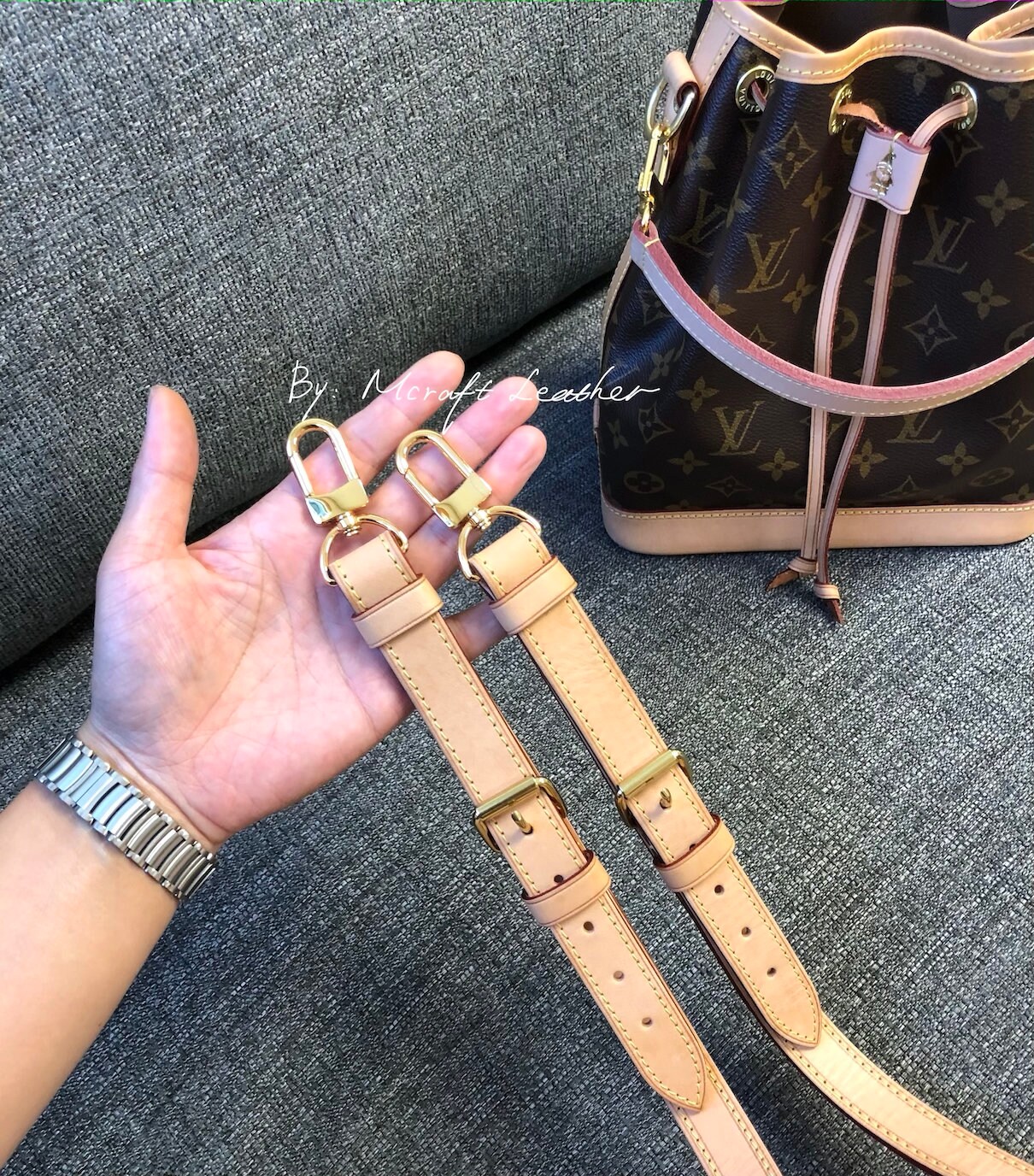 Mcraft U Shaped Clasp to Use on Strap of Louis Vuitton Noe | Etsy