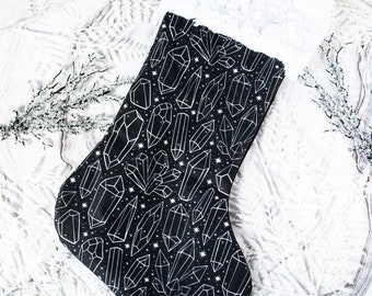 Witch Christmas Stocking Wicca Moon Goddess Witchcraft - Etsy