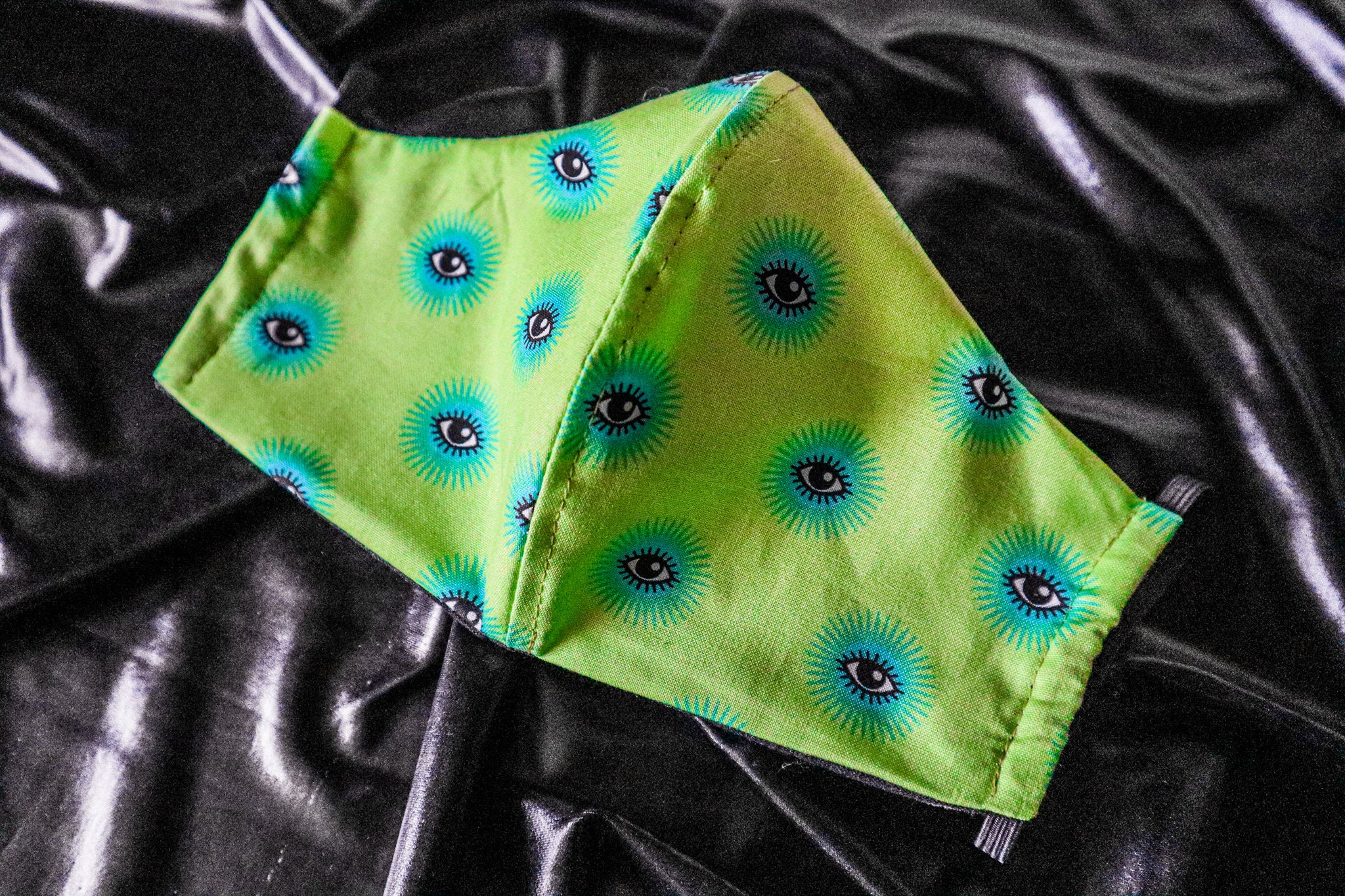 Green Reusable Witchy Cute Face Mask w/ Removable Nose Wire | Etsy