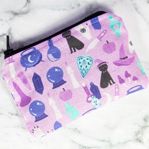 Pastel Goth Coin Purse, Halloween Coin Purse, Business Card Holder ...