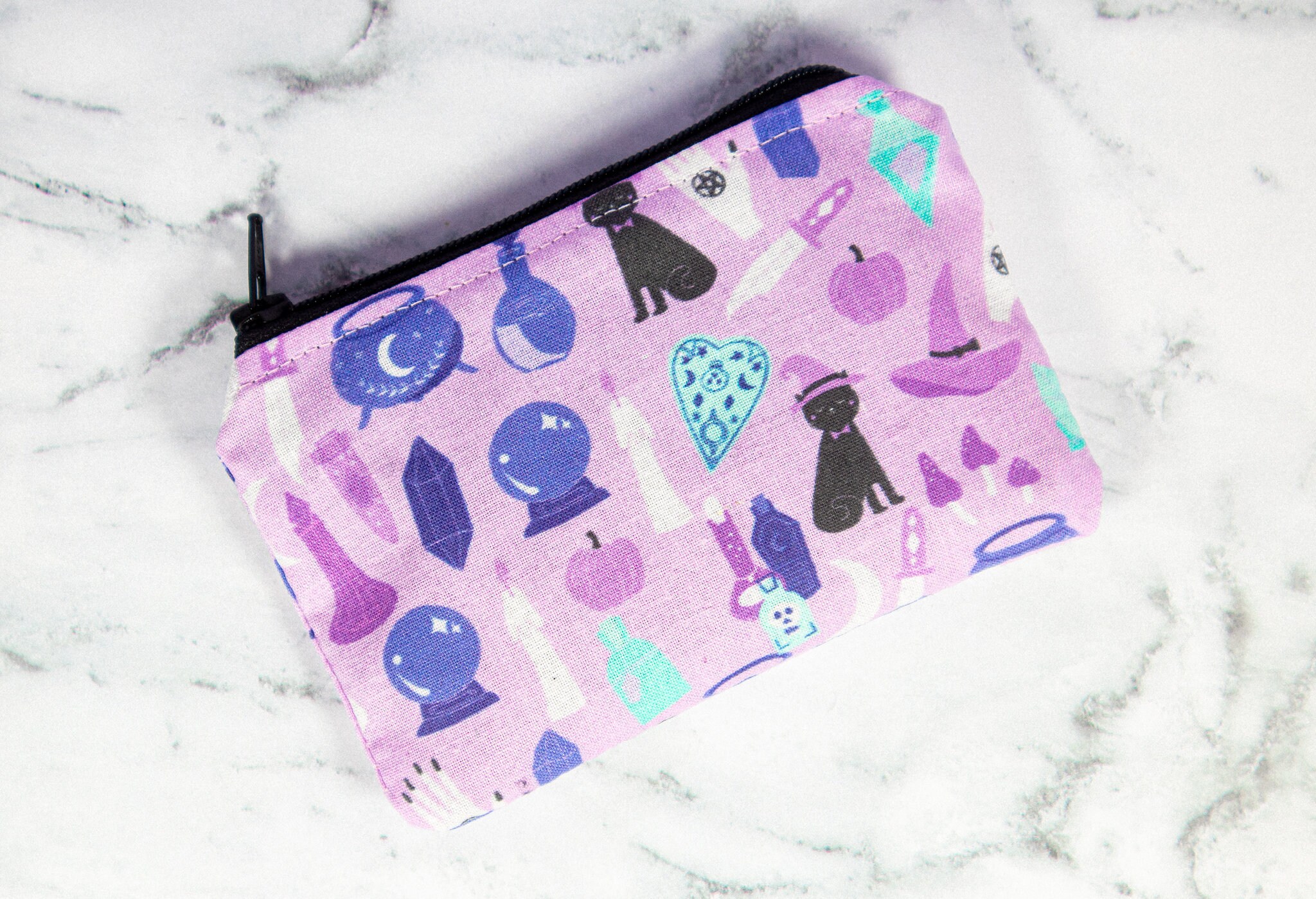 Pastel Goth Coin Purse Halloween Coin Purse Business Card - Etsy