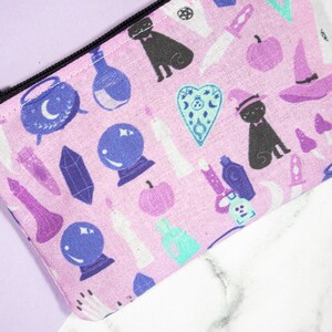 Pastel Goth Coin Purse, Halloween Coin Purse, Business Card Holder ...