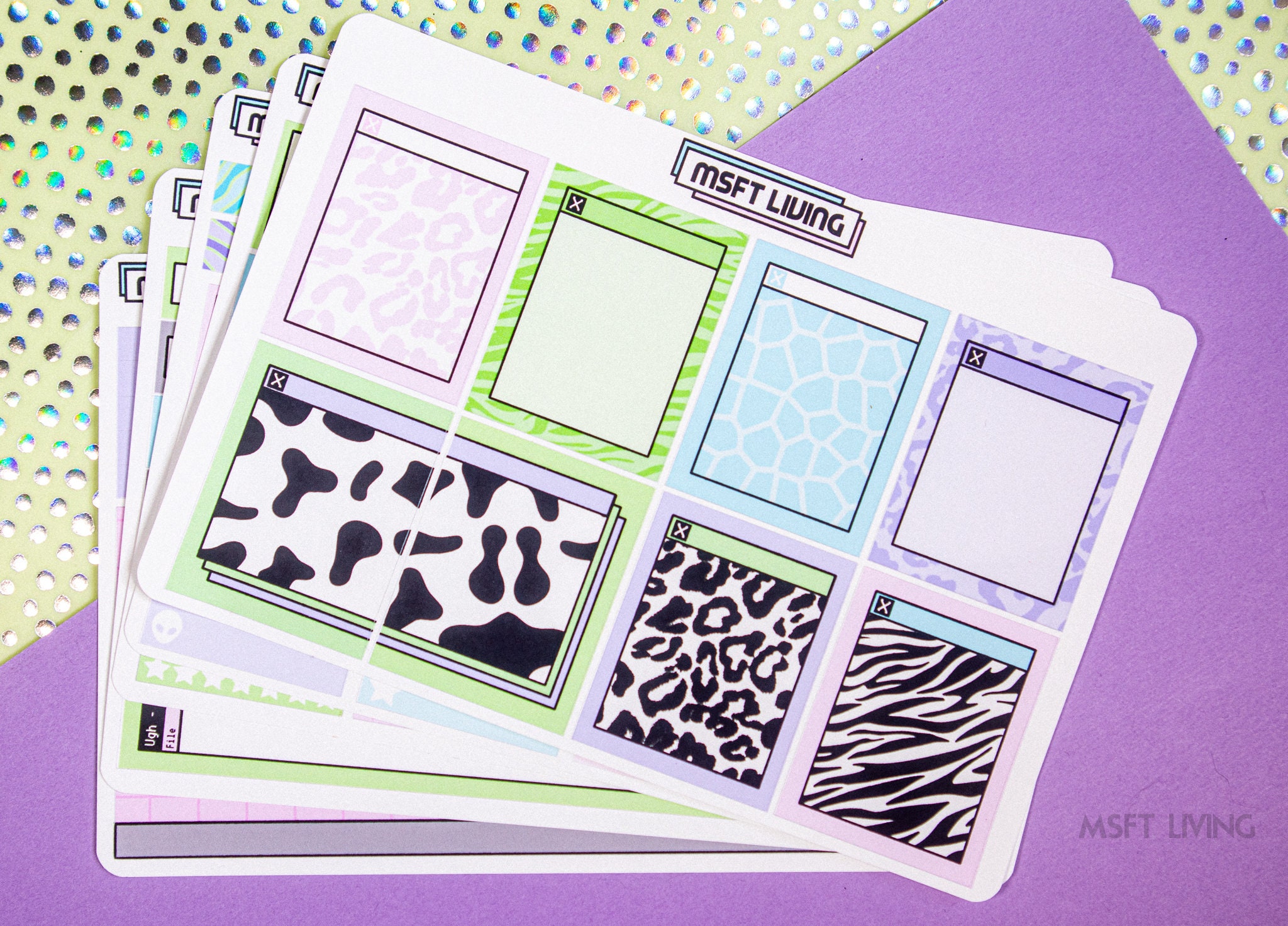 Y2K Planner Sticker Kit Weekly Planner Kit Erin Condren | Etsy