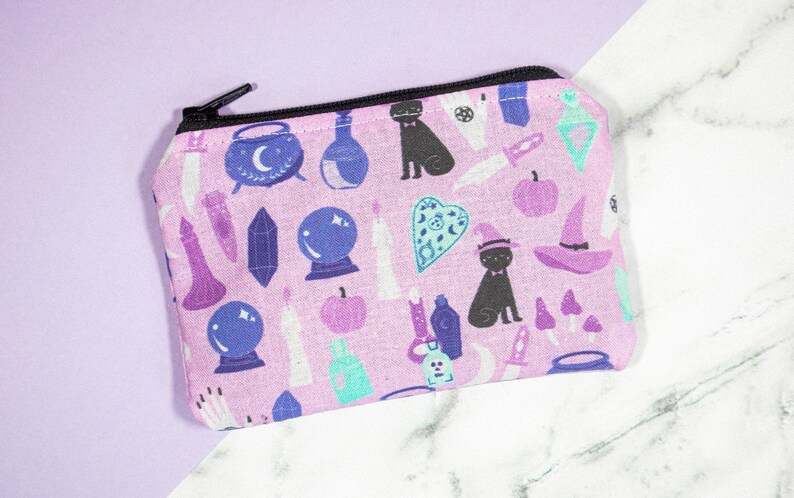 Pastel Goth Coin Purse Halloween Coin Purse Business Card - Etsy