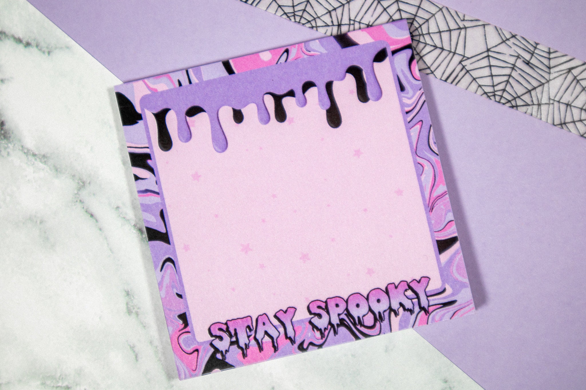 Spooky Pastel Goth Memo Pad Cute Memo Pad Goth Notepad Goth | Etsy
