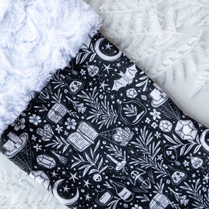 Witchy Christmas Stocking, Spooky Christmas Stocking, Goth Christmas ...