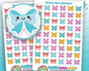 54 Cute Pretty Bow Stickers - Etsy