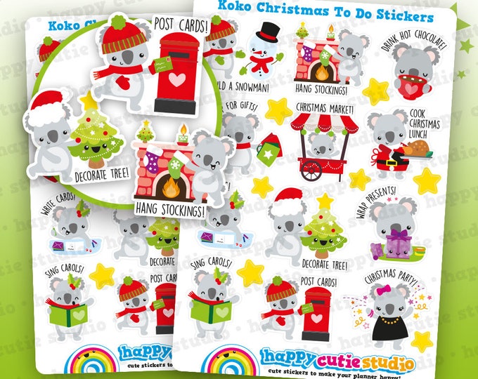 12 Cute Koko Christmas to Do/bucket List/festive/holidays Planner ...