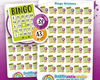 Cute Bingo Stickers - Etsy