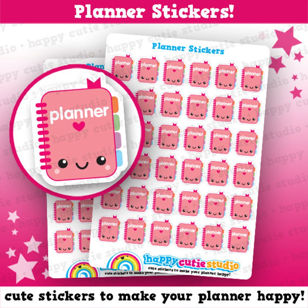 36 Cute Planner/planning Stickers - Etsy