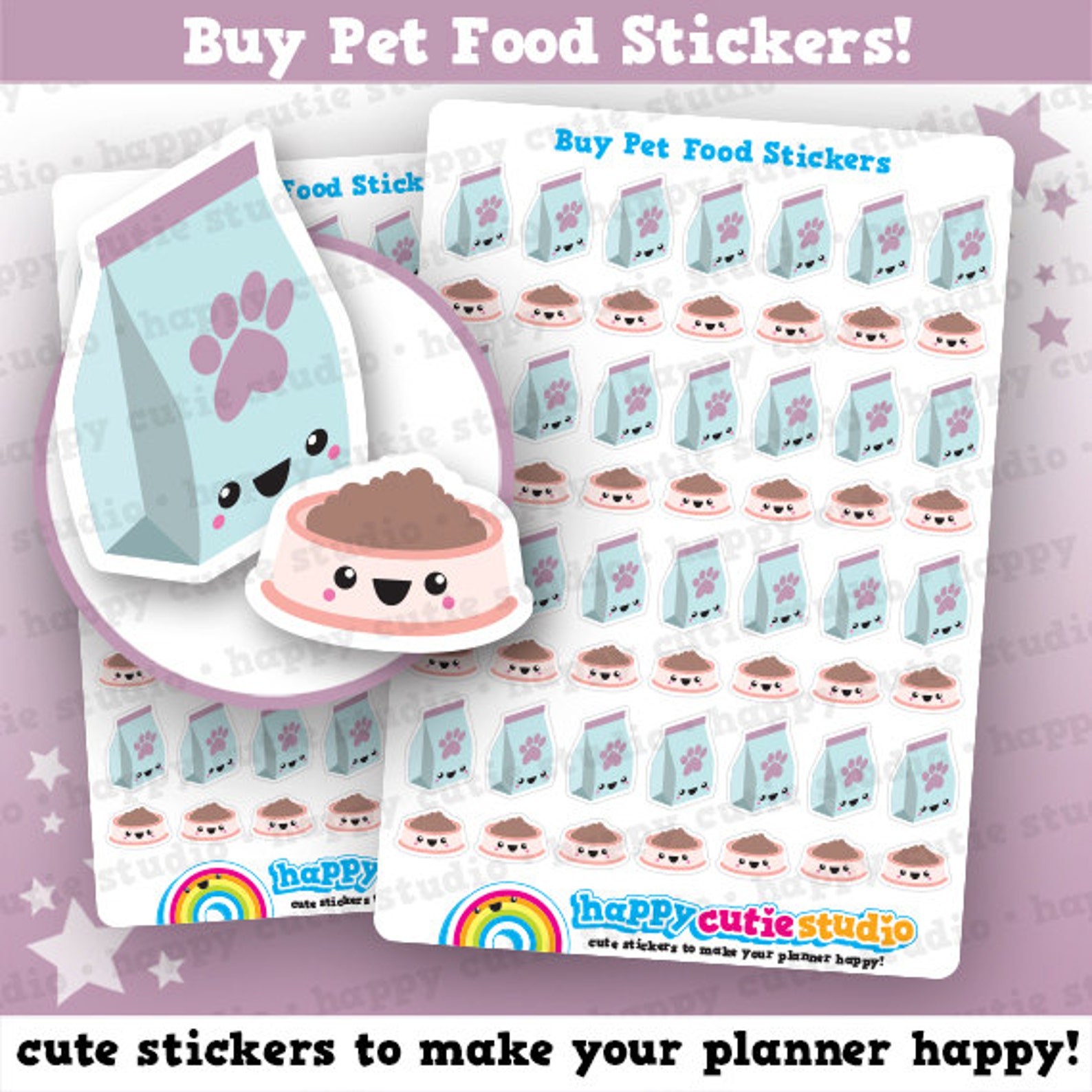 64 Cute Buy Pet Food Stickers - Etsy