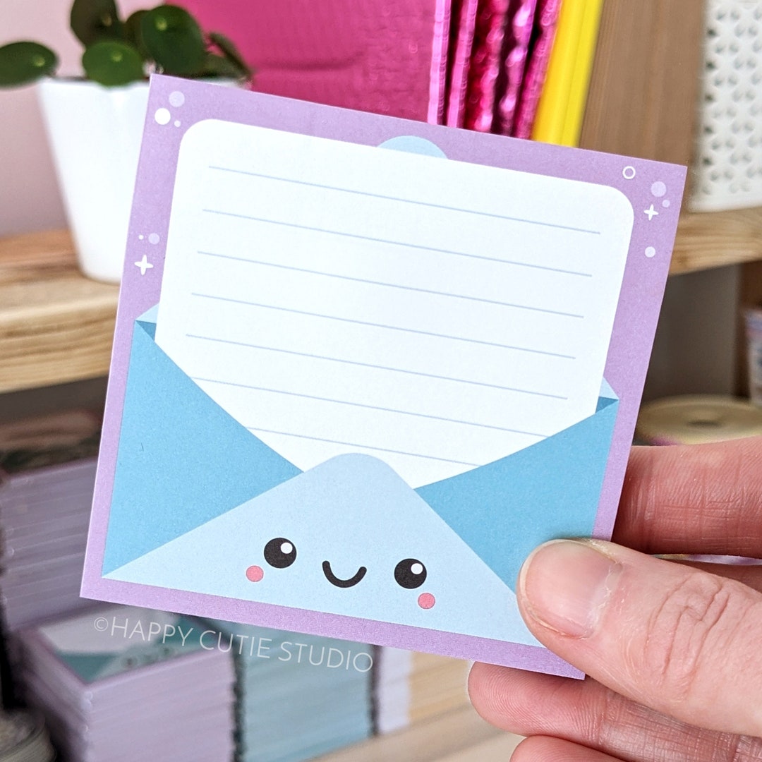 Letter Sticky Notes/kawaii/cute - Etsy