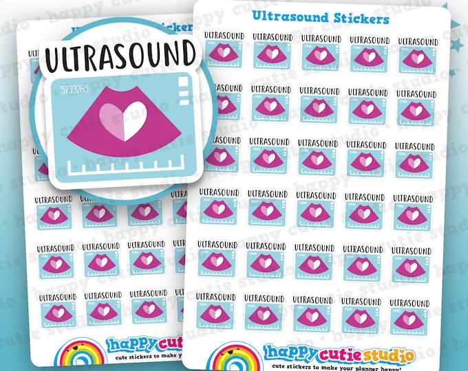 30 Cute Ultrasound/scan Planner Stickers - Etsy