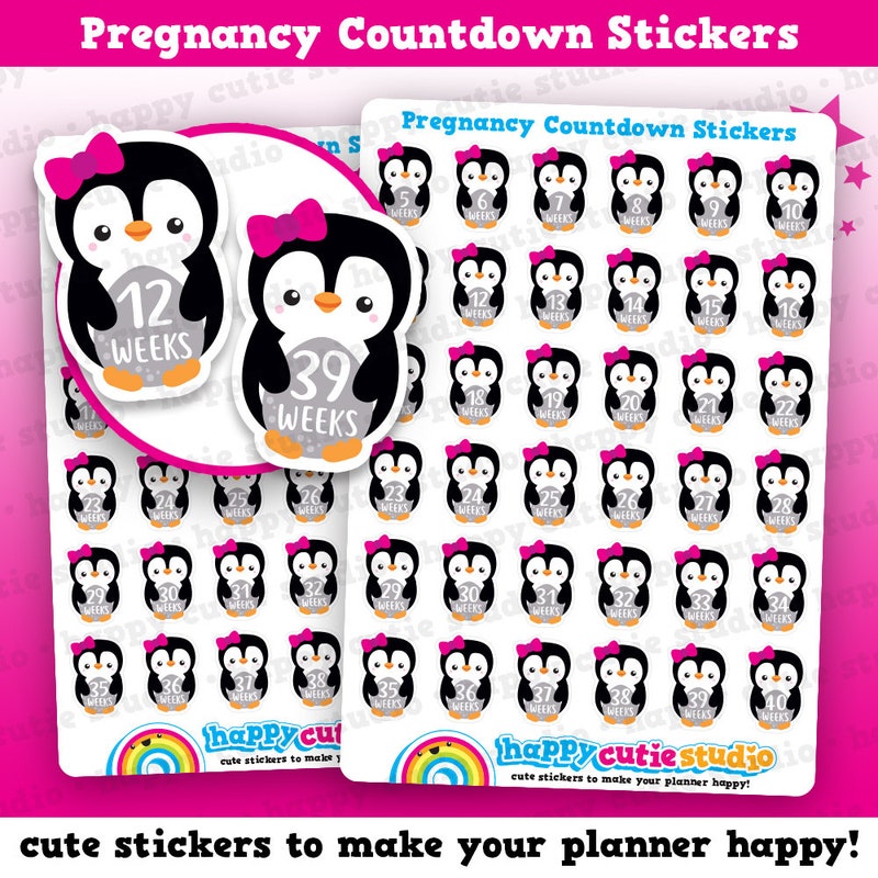 Pregnancy Countdown - Etsy