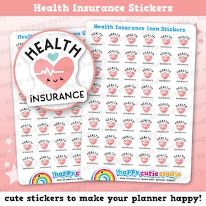 48 Cute Health Insurance Bill Icons/pay Bill/ Bills Reminder Planner ...