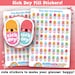 63 Cute Rent Due Planner Stickers - Etsy