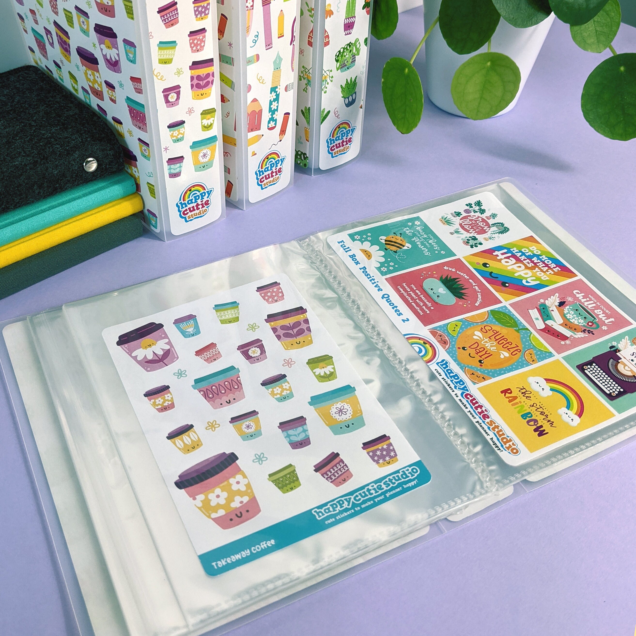 Pot Plant/ Houseplant Sticker Album/sticker Storage/sticker - Etsy